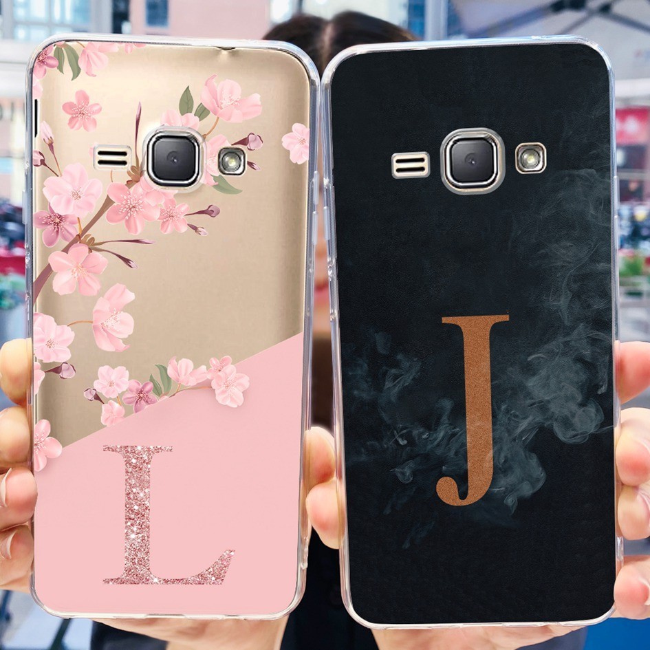 For Samsung Galaxy J1 2016 Case J120 J120F J120H Cute Letters ...