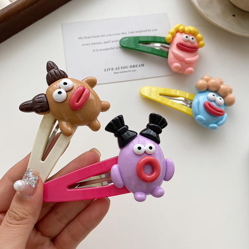 mcoolone Cartoon Hair Clips For Kids Cute Multi-Color Girls Gifts ...