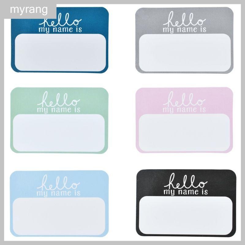 6pcs Baby Labels for Daycare Write-On Name Label Child Care Labels Kids ...