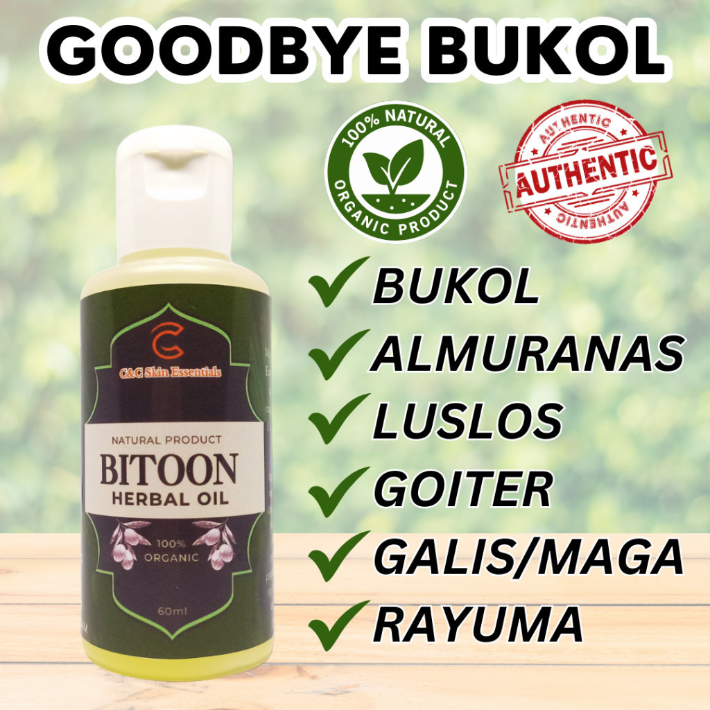 Bitoon Herbal Oil 60ml | Shopee Philippines