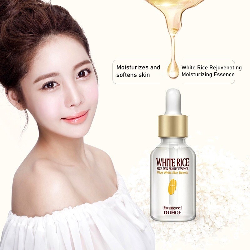 【buy 1 Take 1】white Rice Whitening Serum Face Cream Anti Wrinkles