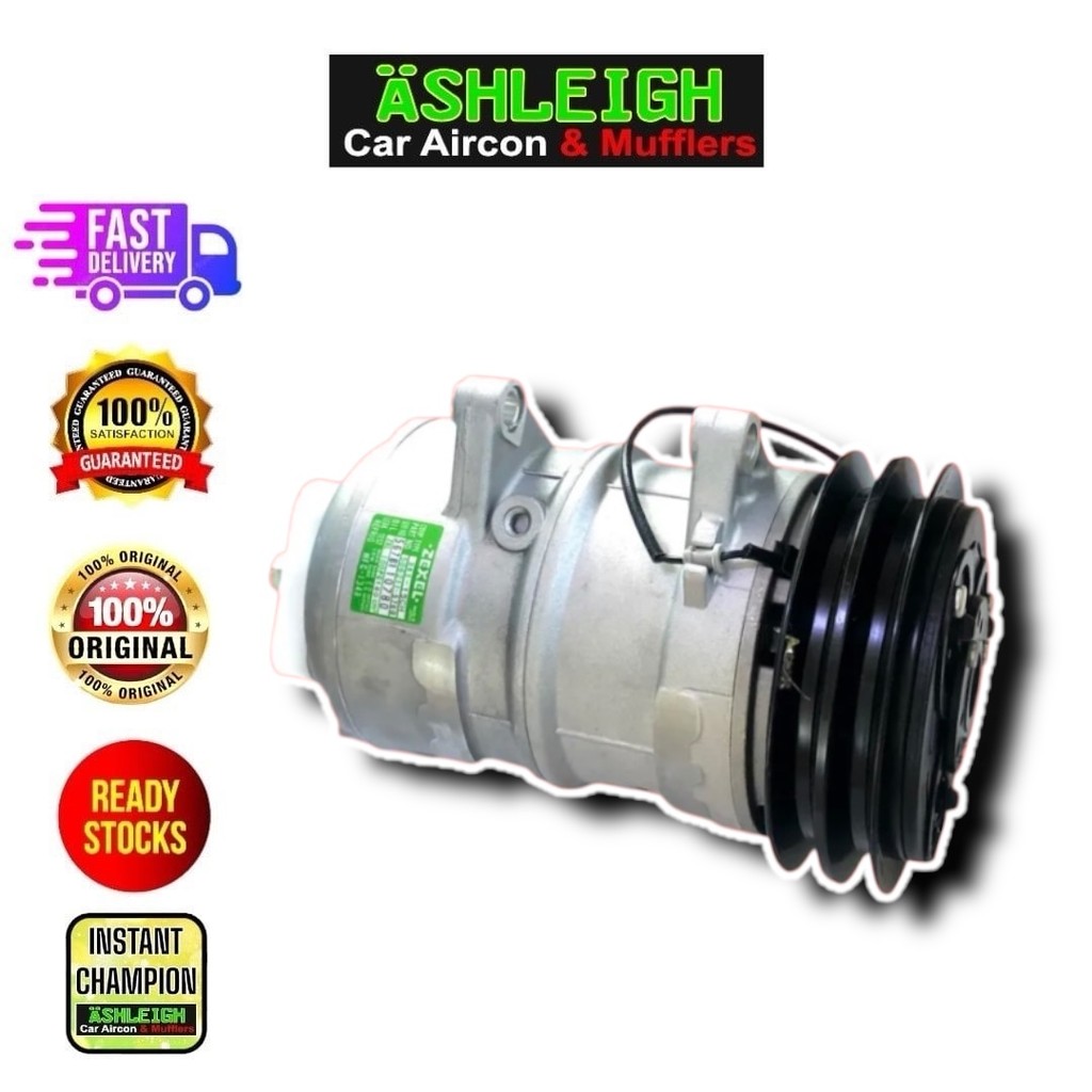 Isuzu Trooper (De Tenga Double Pulley) Compressor Car aircon parts ...