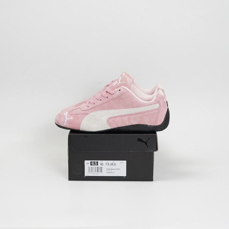 Puma Speedcat OG Pink White Sneakers | Shopee Philippines