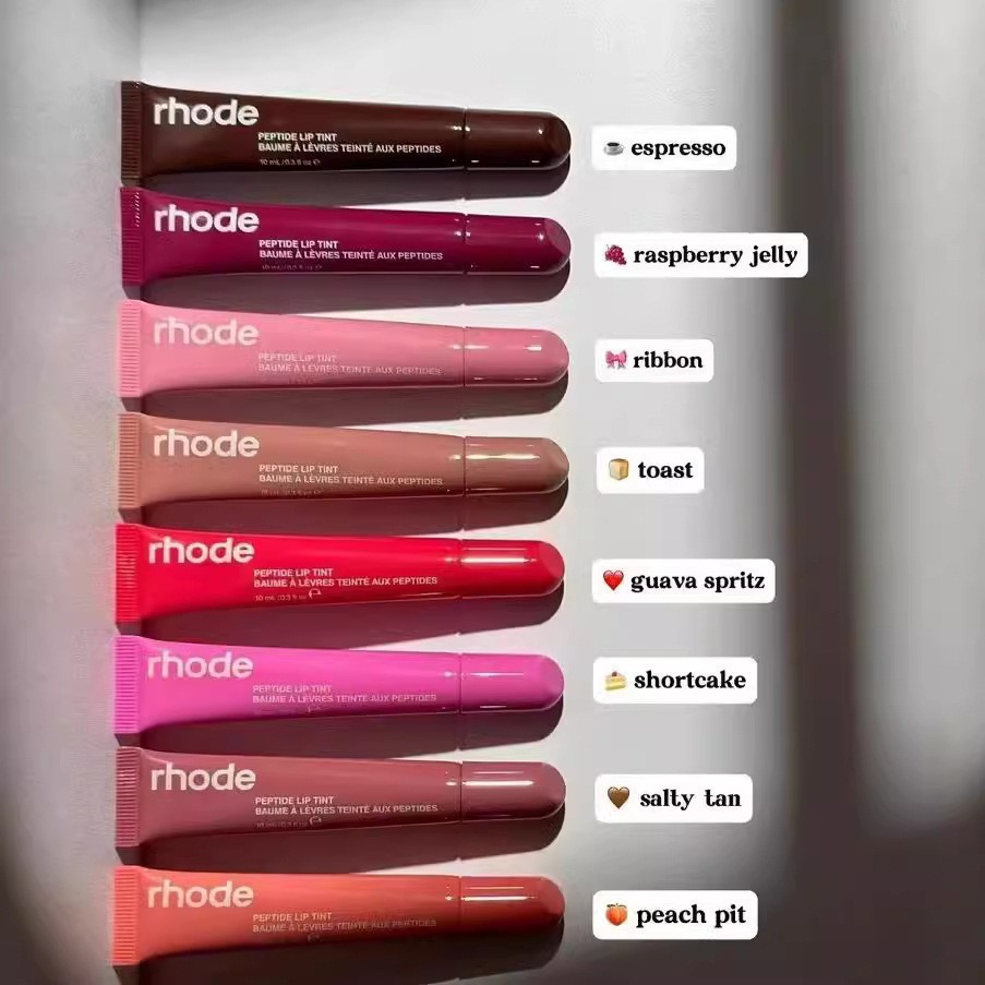 Rhode Haili Colored Peptide Lip Gloss | Liquid Lip Gloss | Water Gloss ...