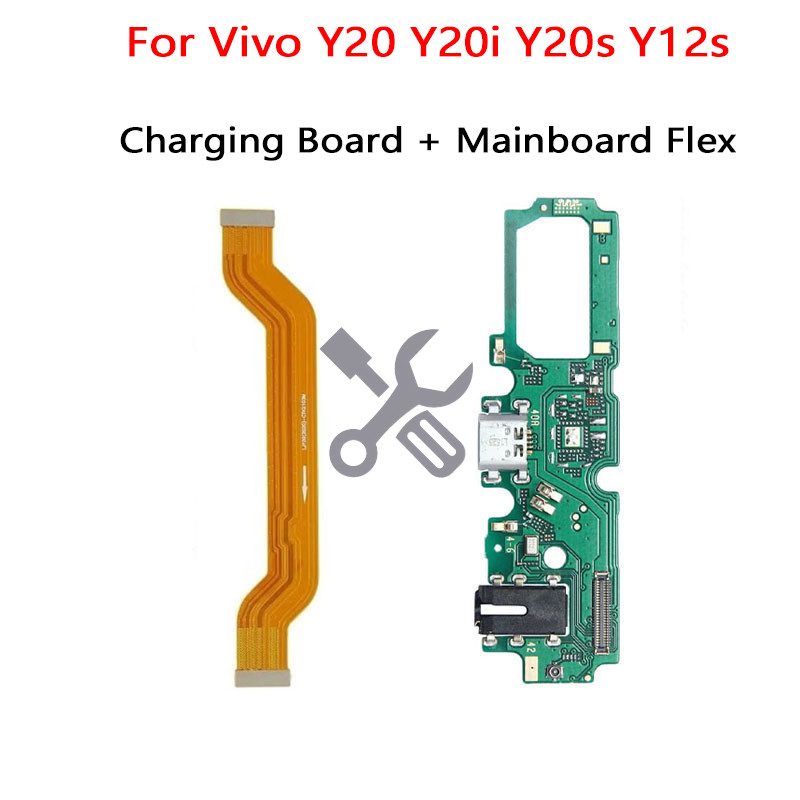 For Vivo Y20 Y20S Y20i Y12S USB Charging Board Charger Port + Main ...