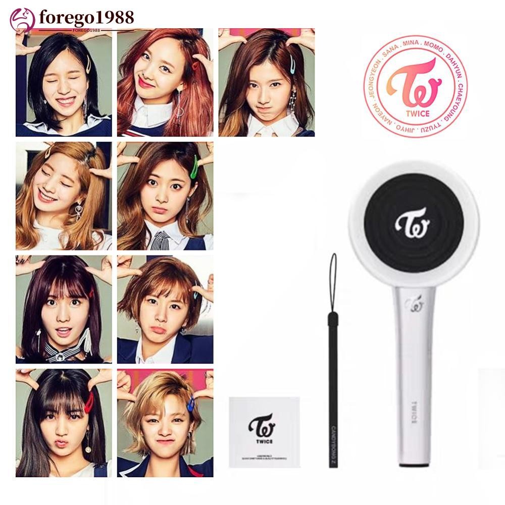 FOREGO1988 KPOP Twice Lightstick Ver.2 Candy Bong Z Concert Light Stick ...