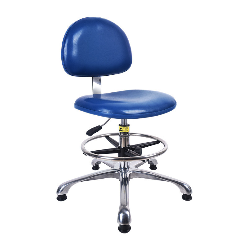 Anti-static Chair Lift PU Leather Backrest Chair Swivel Office Chair ...