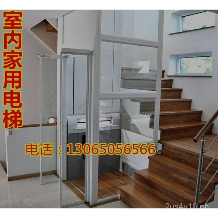 Home Elevator Indoor Outdoor Small Villa Duplex Loft Two Three Floors ...