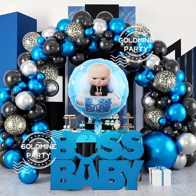 BOSS BABY Boss Balloon Garland Arch Birthday Party Baby Shower ...