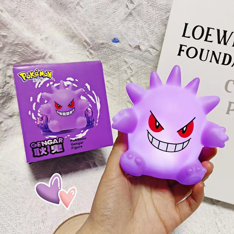 Gengar Model Night Light Pokémon Bedside Lamp Toy Children's Day ...
