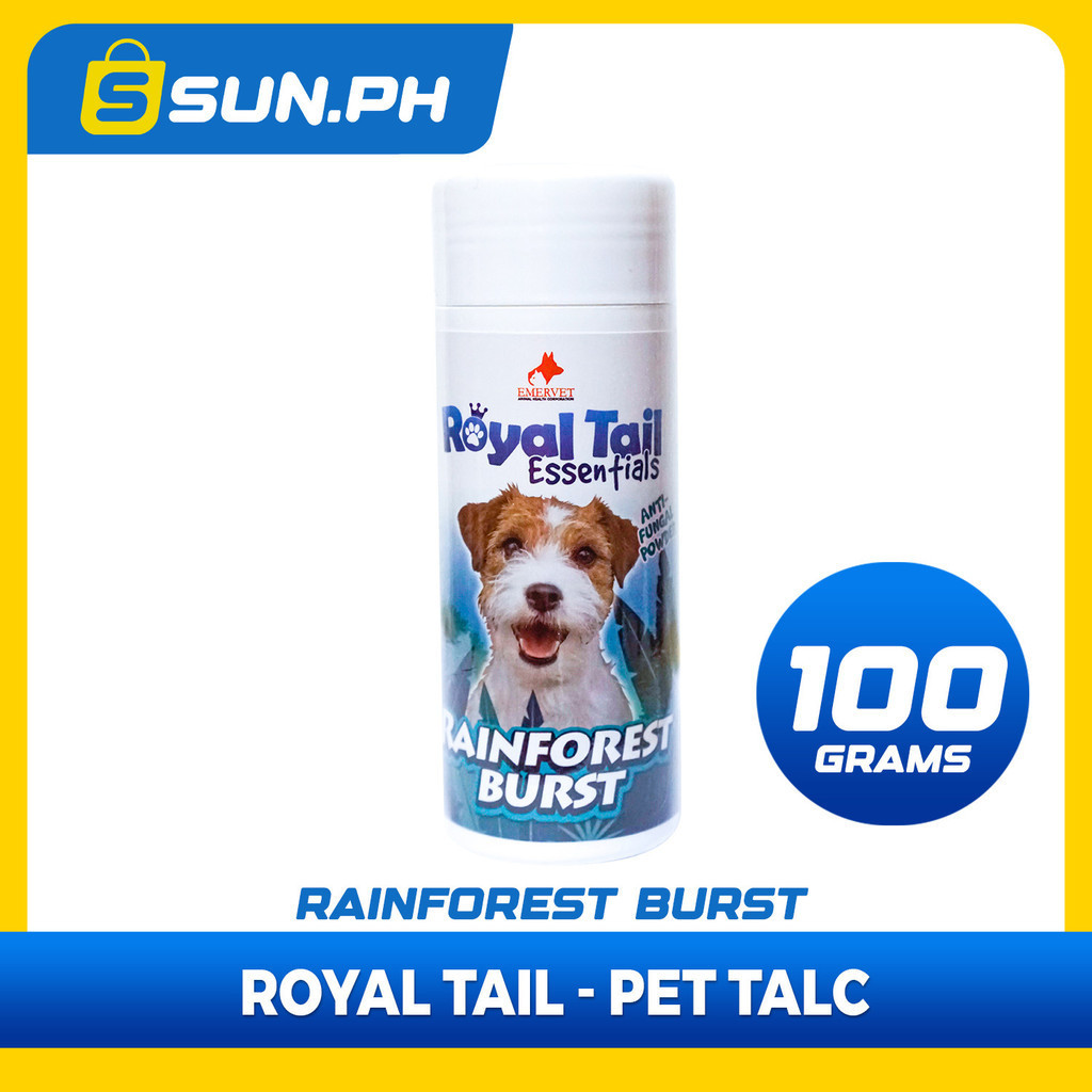 Royal Tail Essentials Pet Talc 100g ( Anti Fungal Powder) Rainforest ...