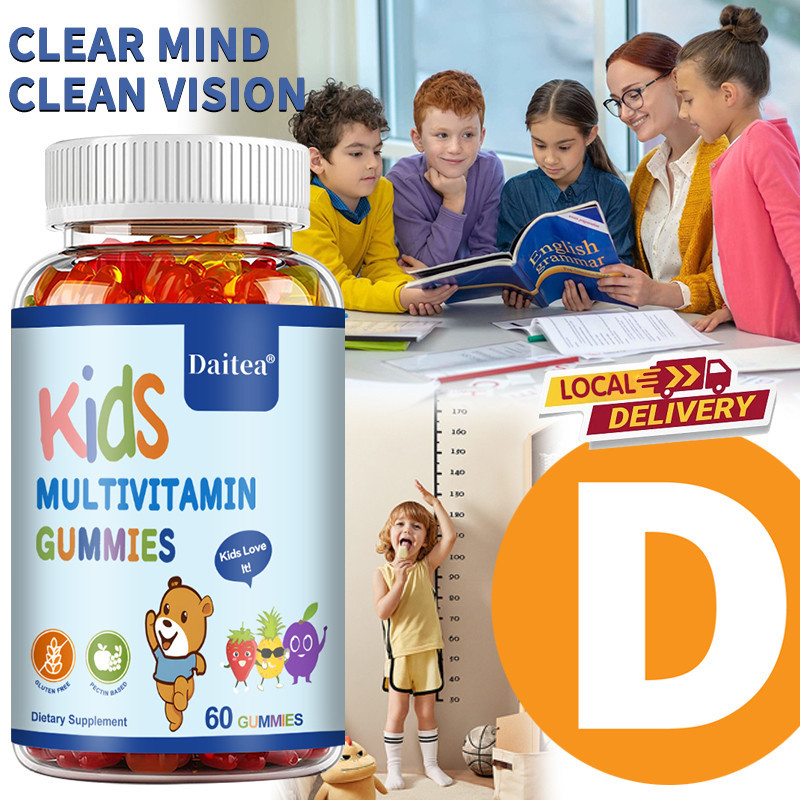 Daitea Multivitamin Gummies - Vitamin Capsules for Eye and Tooth Health ...