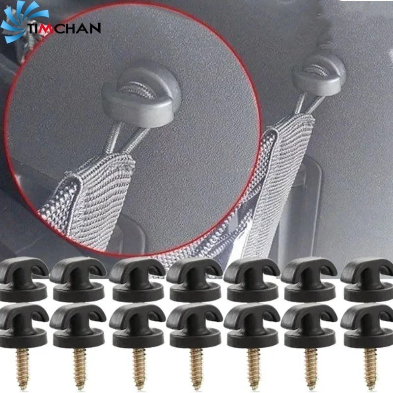 Universal Mesh Pocket Mount Clip - Car Mesh Pocket Hook - Car Interior ...