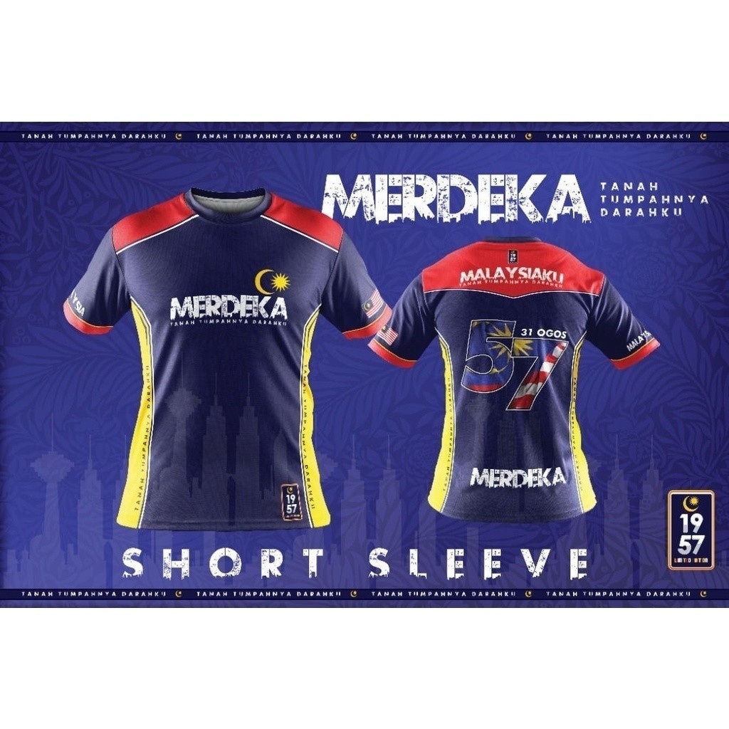 Merdeka Special Edition Shirt (Malaysia Merdeka 1957) BARU | Shopee ...