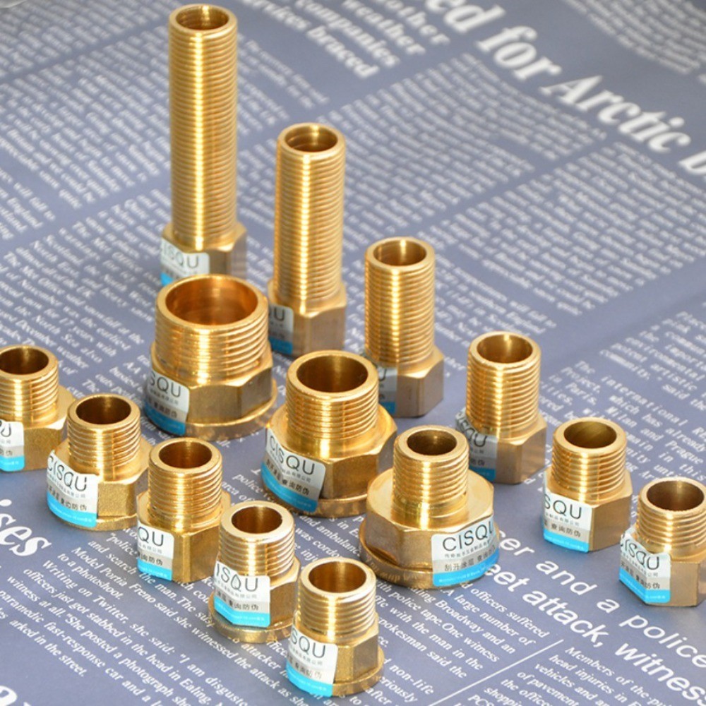 [XCF] 20mm Copper Tee Elbow Inner Outer Thread Joint Double Inner ...