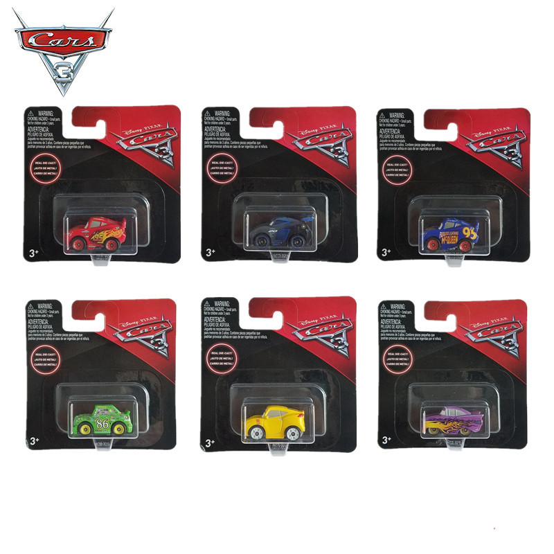Disney Pixar Cars 3 Mini Size Metal Black Storm Jackson Car Toy Mini ...