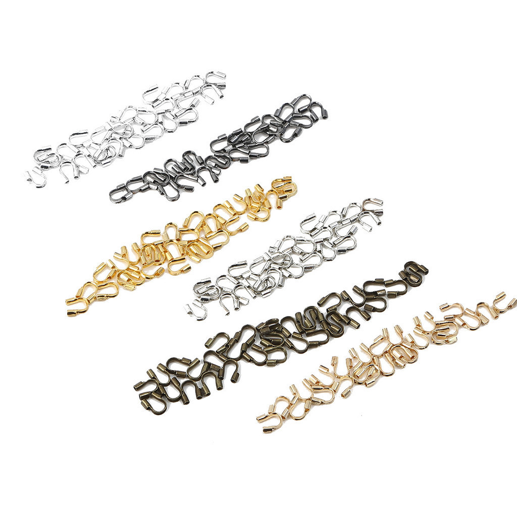 100Pcs/bag U-shaped Safety Wire Buckle Closing Buckle Horseshoe Buckle ...