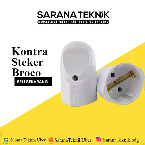 Counter Ground Plug Broco 16A 250V~ Female Plug With 13410 Ground/Broco ...