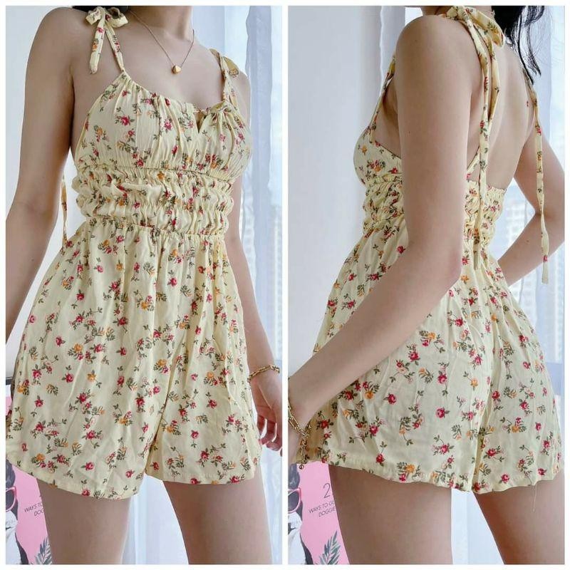 AIKO ROMPER SMOCKING NOTE: (ASSORTED PRINT YOU CAN ONLY CHOOSE THE ...