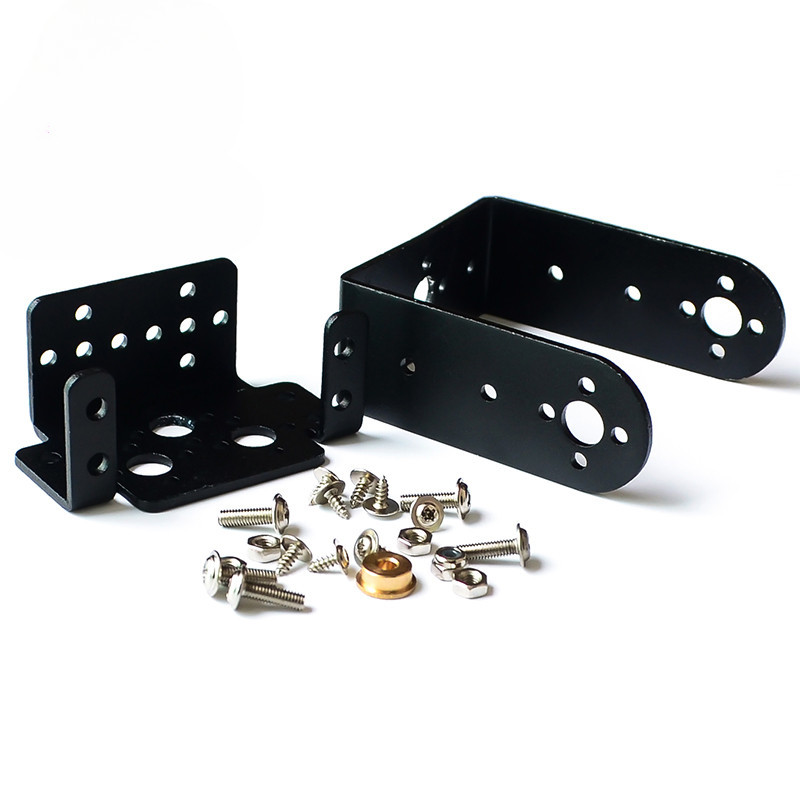 Mg995 996 steering gear pan and tilt mount mechanical robot servo mount ...