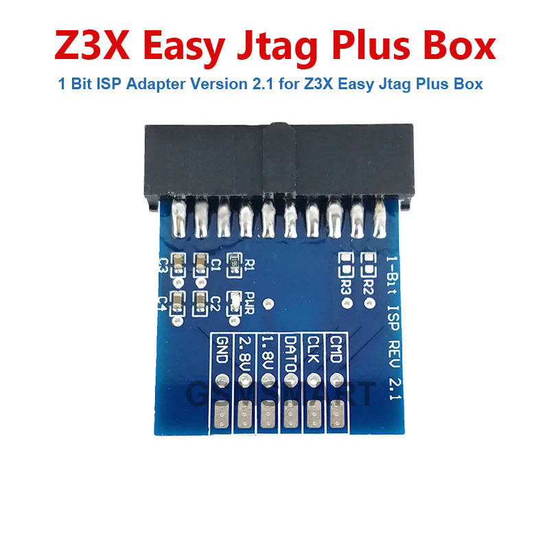 Original New Easy 1-Bit ISP REV 2.1 Adapter For Z3x -Easy Jtag Plus Box ...