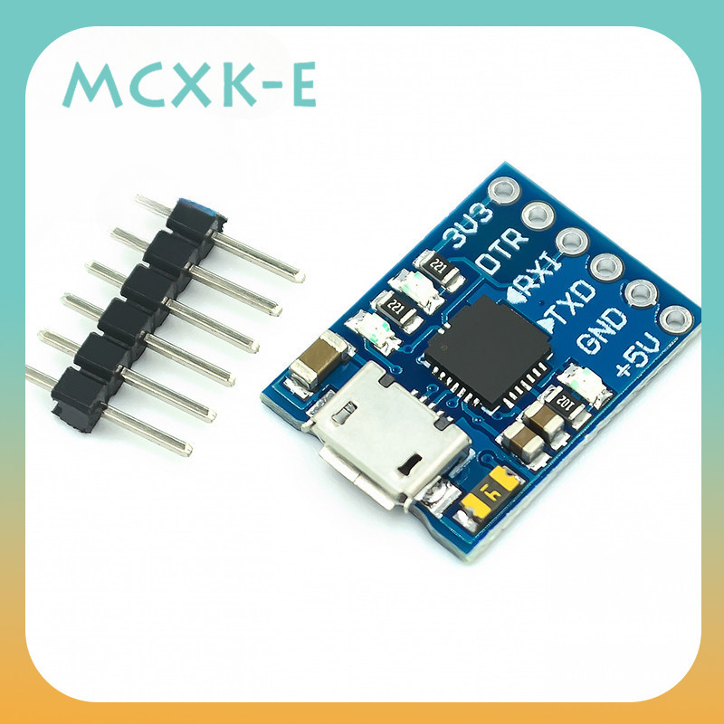 CJMCU CP2102 MICRO USB to UART TTL Module 6Pin Serial Converter UART STC Replace FT232 | Shopee ...