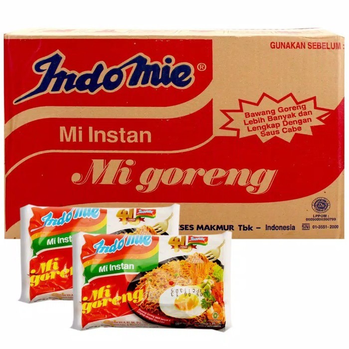 Indomie Goreng Special 1 carton box cardboard box 40 pcs / Delicious ...