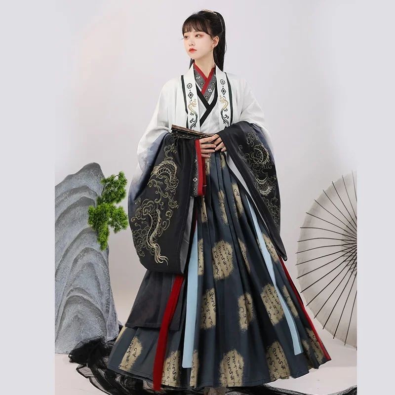 Original Chinese Traditional Hanfu Costume Lady Ancient Swordsman ...