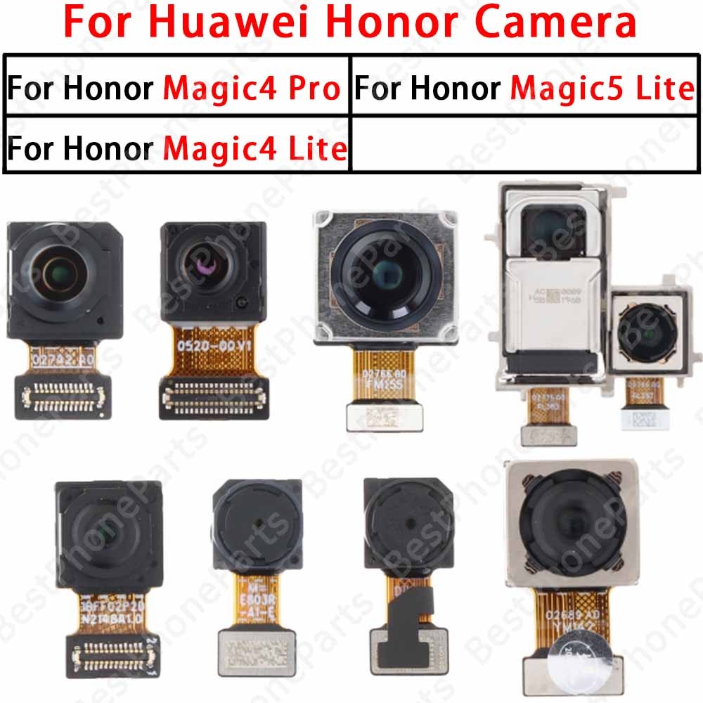 Original Selfie Front and Rear Back Camera For Huawei Honor Magic4 Magic5 Pro Lite Camera Module ...