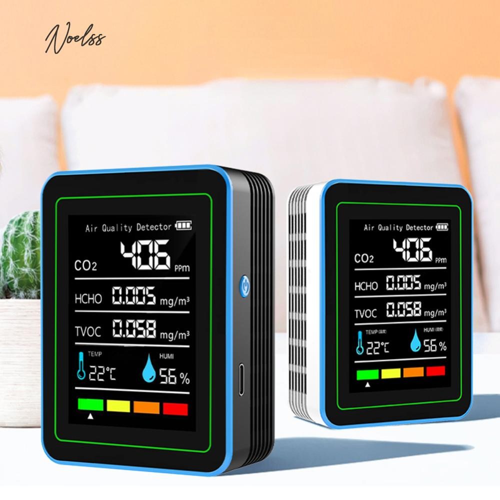 5-in-1 Air Quality Monitor Air Quality Detector Indoor Air Quality ...