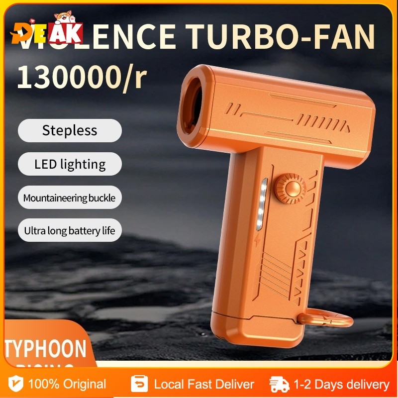 130000RPM Mini Turbos Jetfan Strong Motor Powered Mini Portable Jet-Fan ...