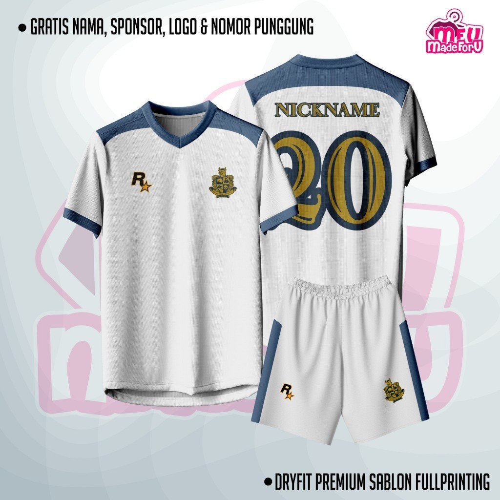 Bully Rockstar Special Edition White Women's/Men's Jersey CUSTOM SUKA ...