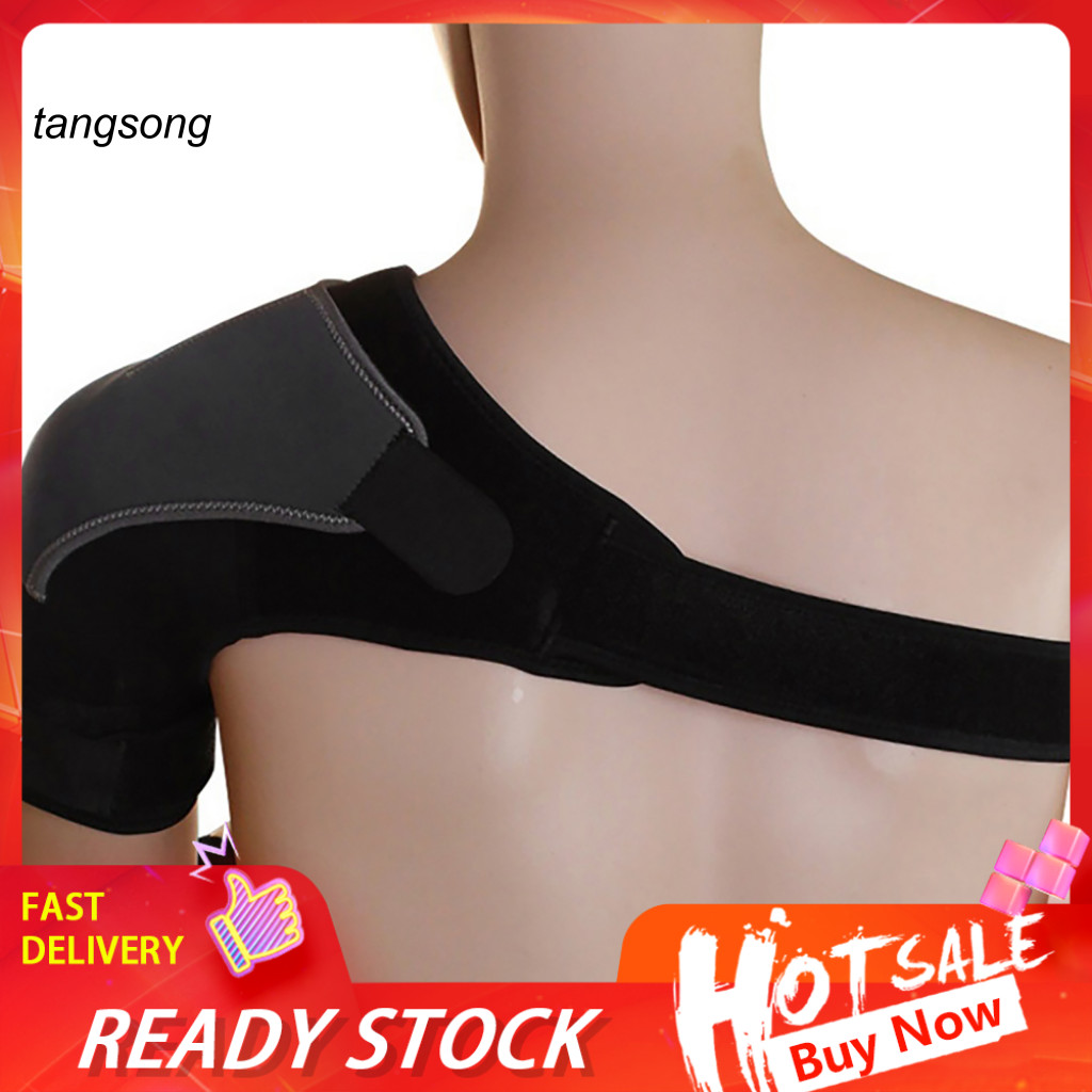 Tang_ Adjustable Dislocation Pain Injury Arthritis Shoulder Support Strap Sports Pad | Shopee ...