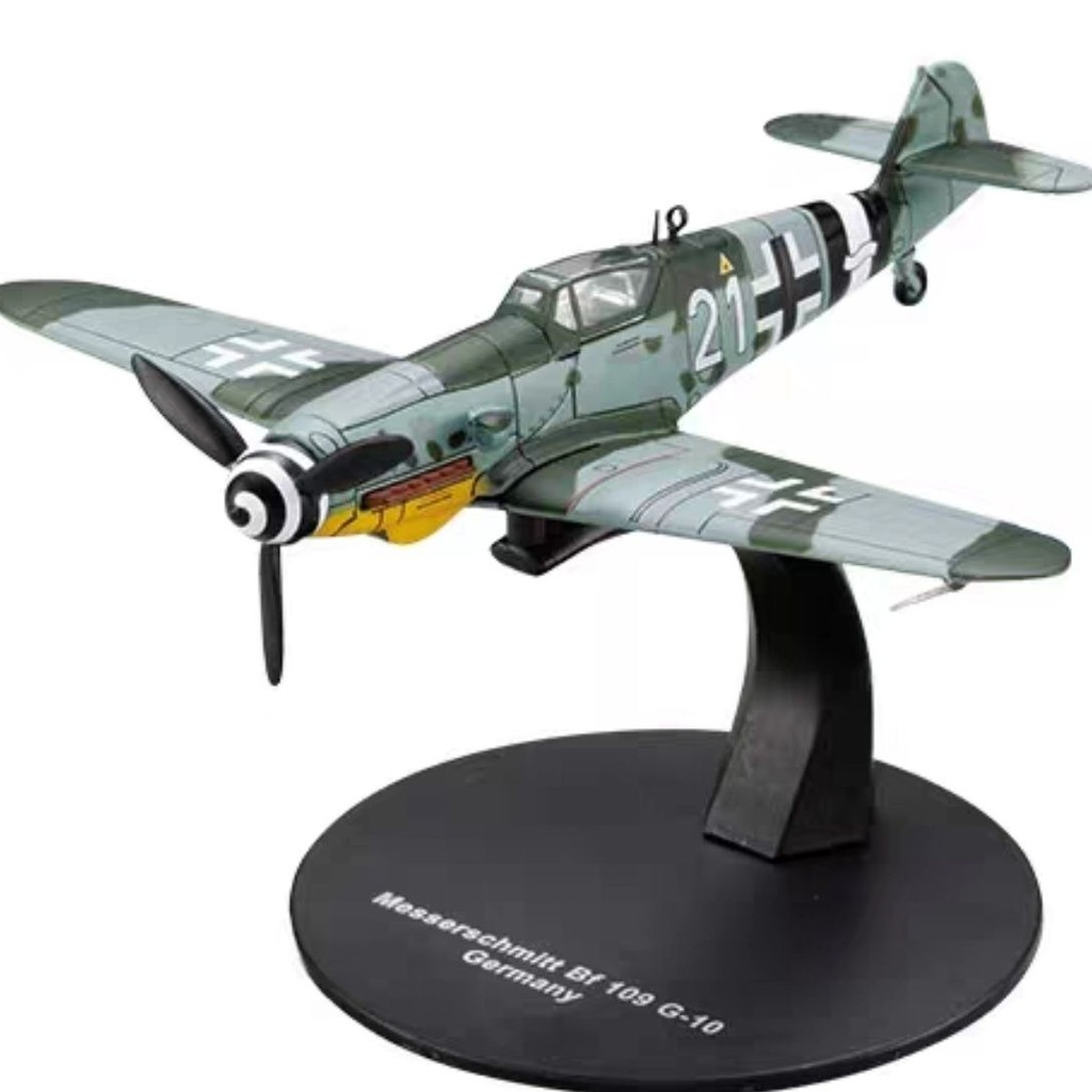 Deagostini Masterpiece Aircraft 1/72 No.3 BF109 G Type Fighter Finished Alloy Model Brand New ...