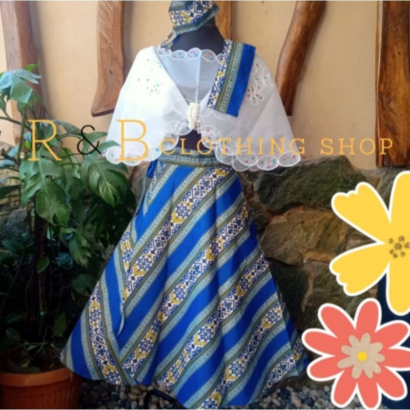 ♞BUWAN ng WIKA/ KIMONA alampay style for ADULT️ (PIN NOT INCLUDED ...