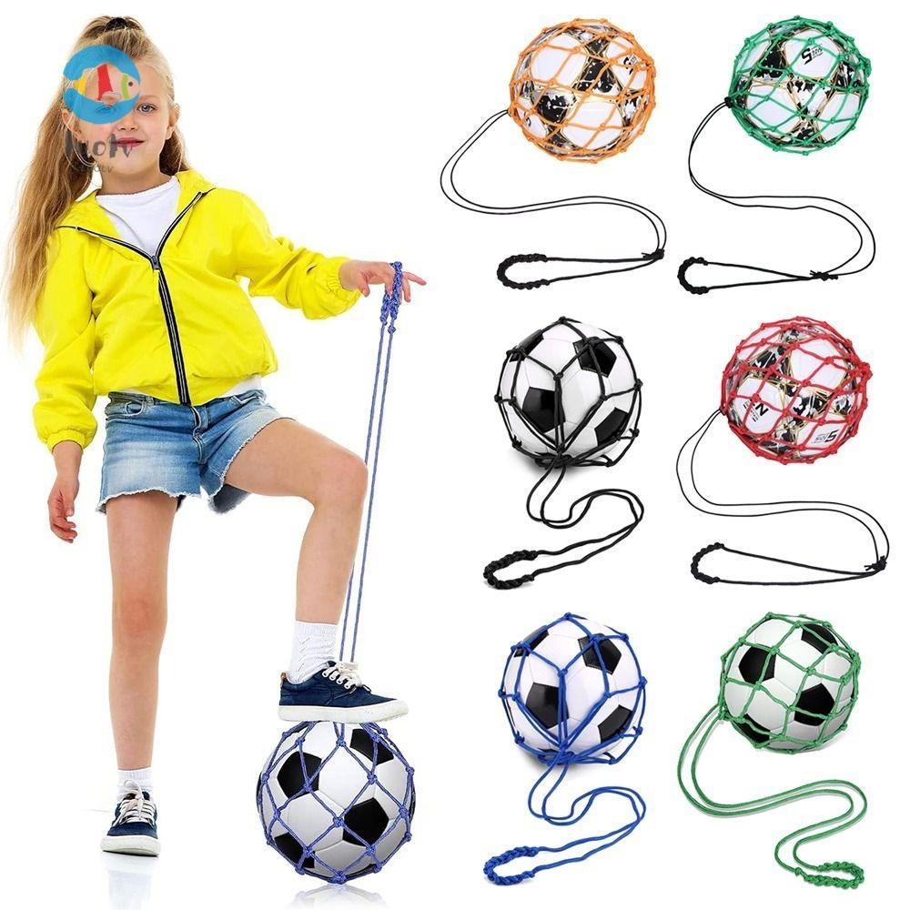 LUOLUVO Football Kick Trainer, Nylon Multiple Colors Soccer Ball ...