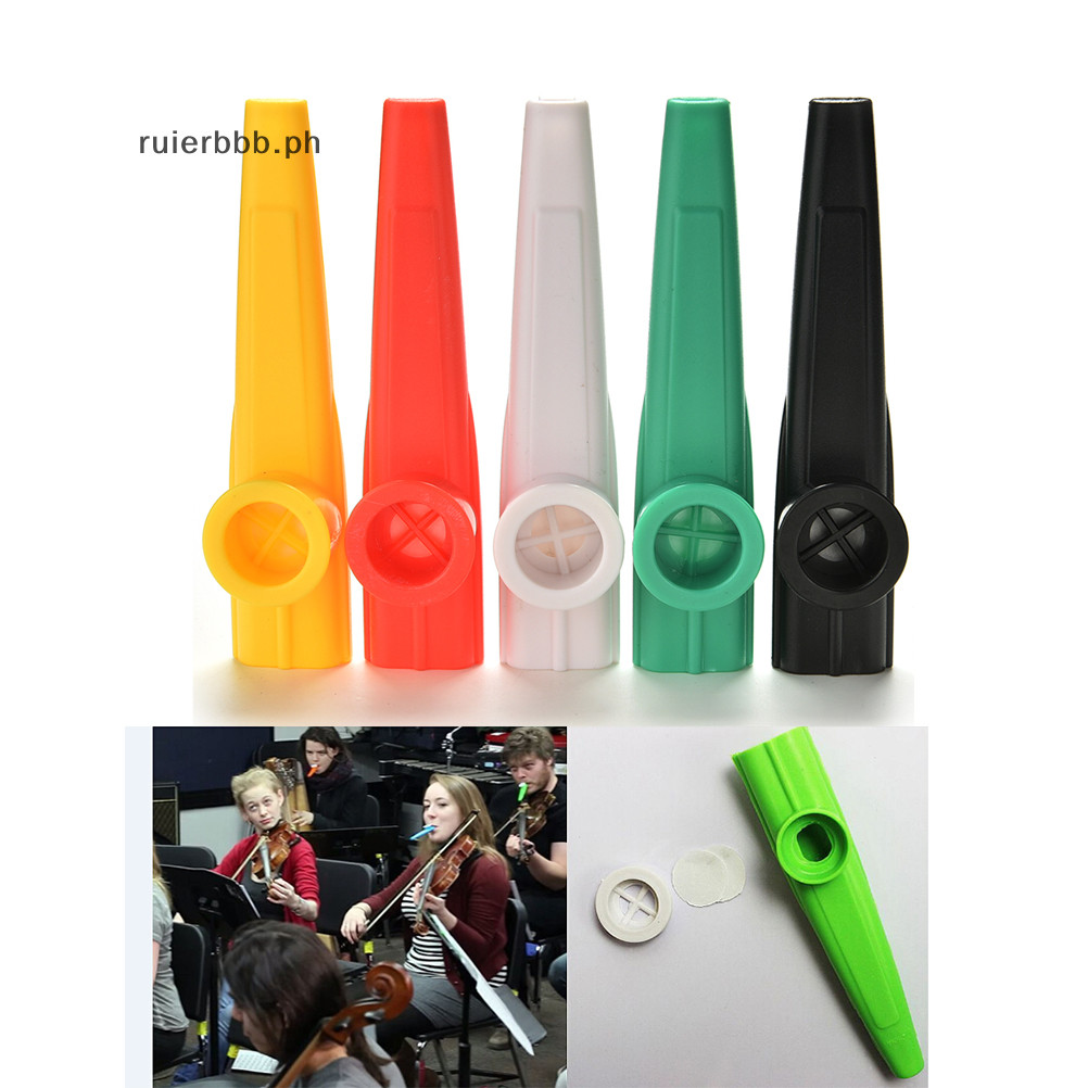 PH 1pc Plastic Kazoo Classic Musical Instrument For All Ages Campfire ...