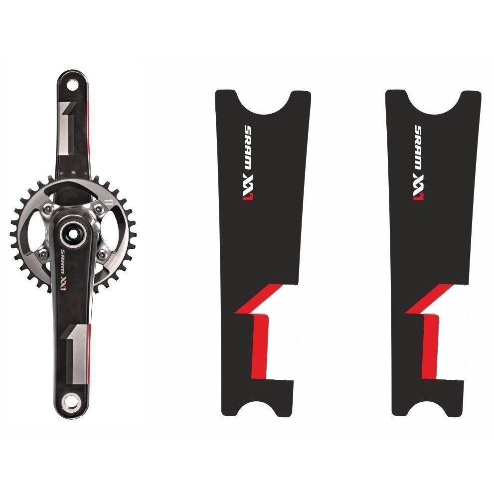 SRAM XX1 crank protection Stickers mountain bike bicycle race ...