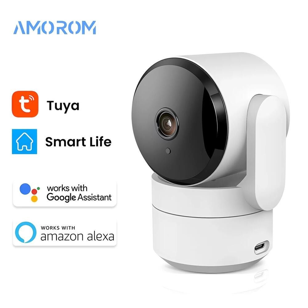 Tuya 1080P Indoor Wifi Ip Camera Wireless Baby Monitor Night Vision Ai ...