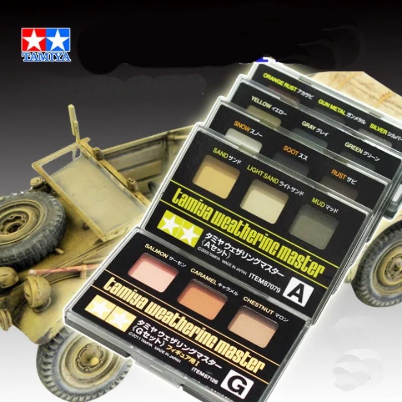 Tamiya Weathering Master Set A B C D E F G H | Shopee Philippines
