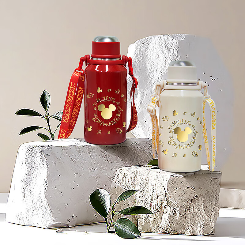 Disney Thermos Kettle 1200ml Large Capacity Classic Mickey Mouse Head ...