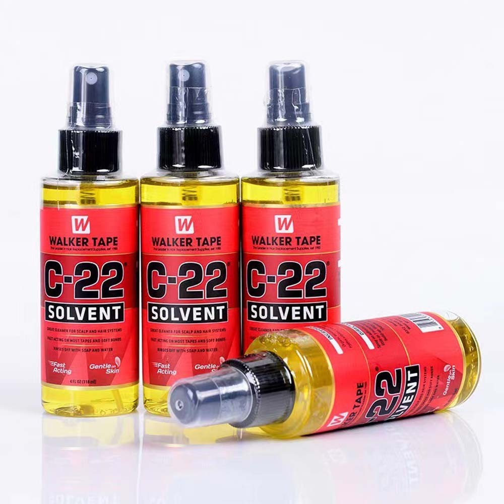 2 x Walker Tape C-22 Solvent Wig Adhesive Remover 4fl oz Hair ...
