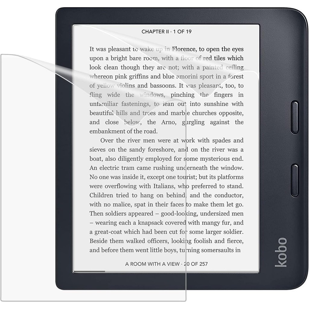 MoKo Matte Screen Protector for Kobo Libra 2 E-Reader 7 inch 2021 Full ...