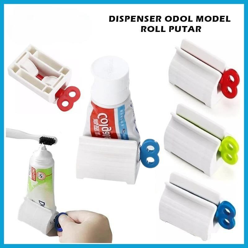 Toothpaste Roller Clamp/Toothpaste Dispenser Rotary Roll Model | Shopee ...