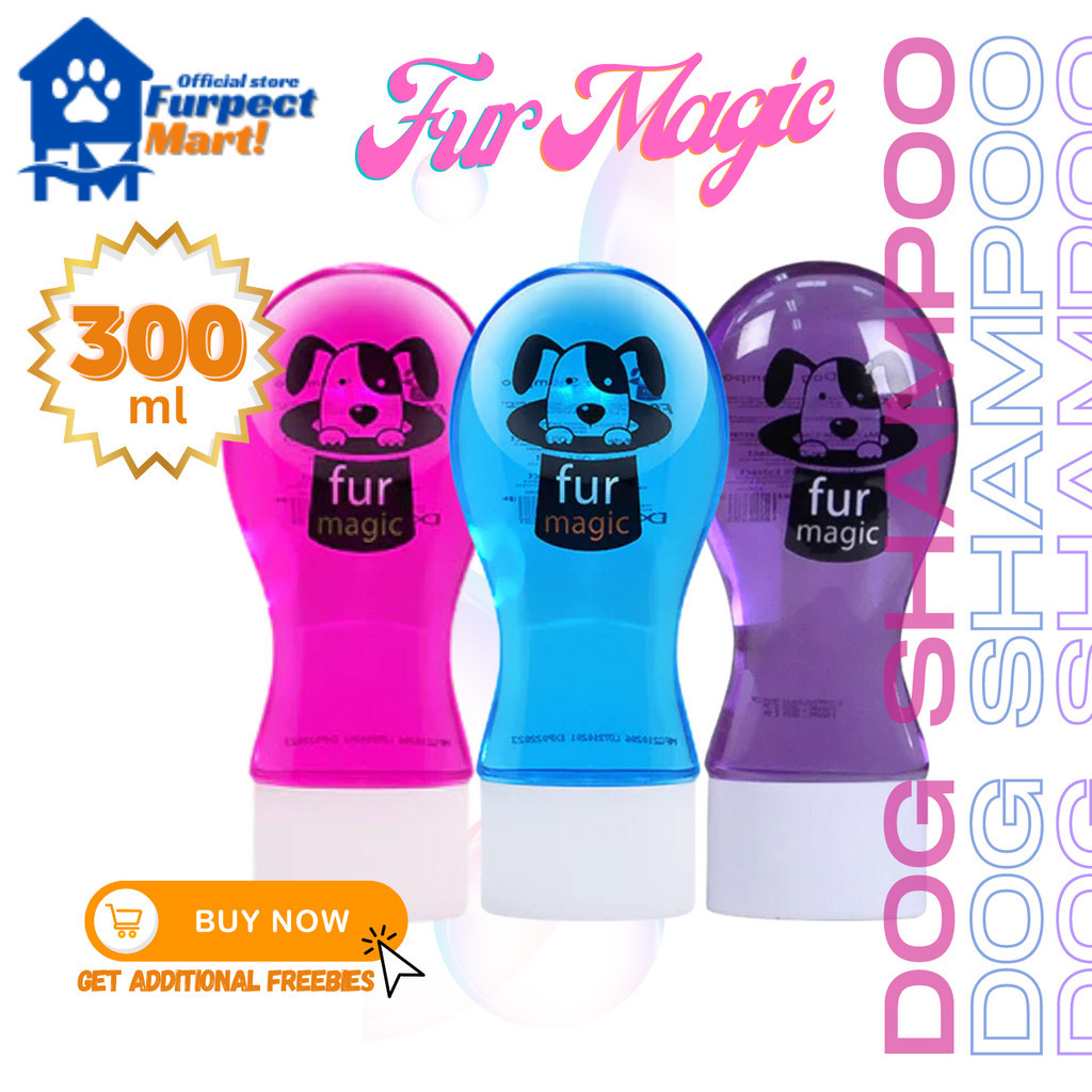 Furmagic Dog Shampoo w/ Madre De Cacao 300ml anti ticks and Flea ...
