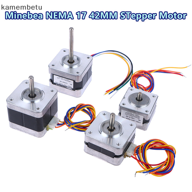 betu For RepRap 3D Printer Prusa CNC Robot Engraving Machine Minebea NEMA 17 42MM 2-Phase 4-Wire ...