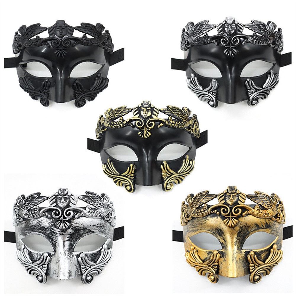Masquerade Mask for Men Ancient Greek Roman Venice Mythological Mask ...