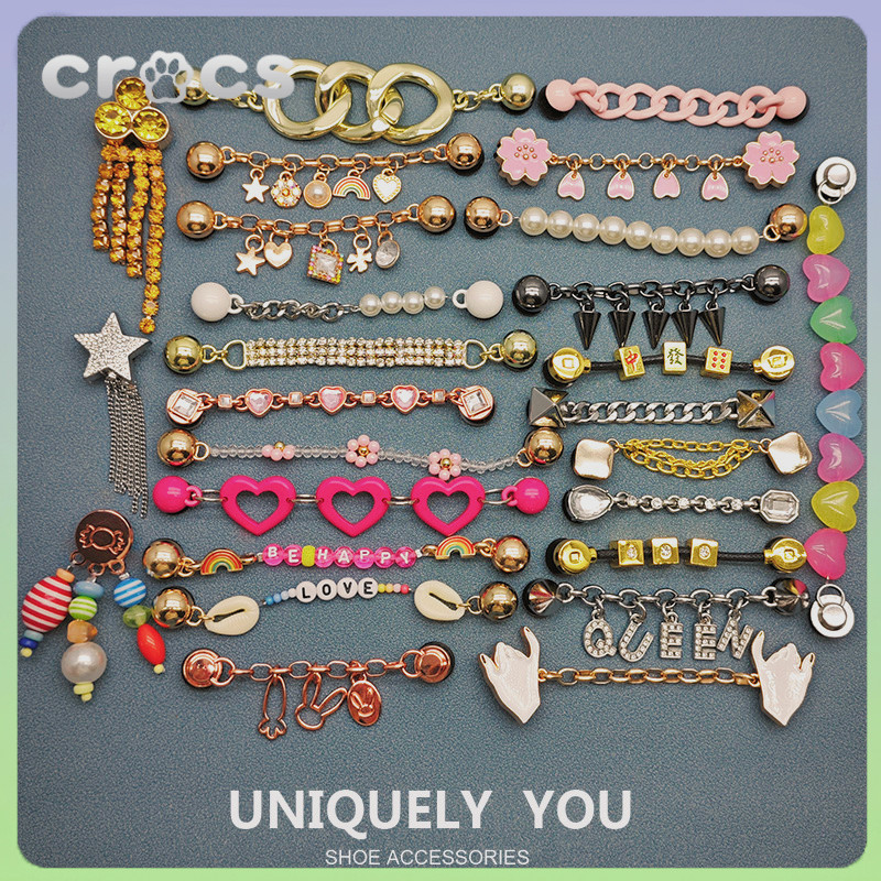 jibbitz for crocs Metal diamond chain crocs jibbitz jibitz crocs crocs ...