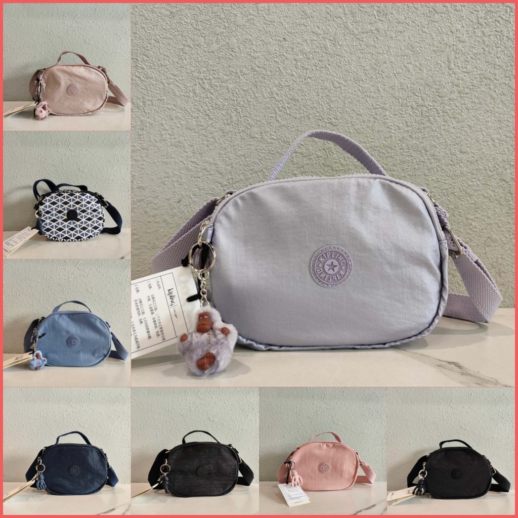 Kip Women's Round Shoulder Bag GWENNA Nylon Waterproof Crossbody Bag ...