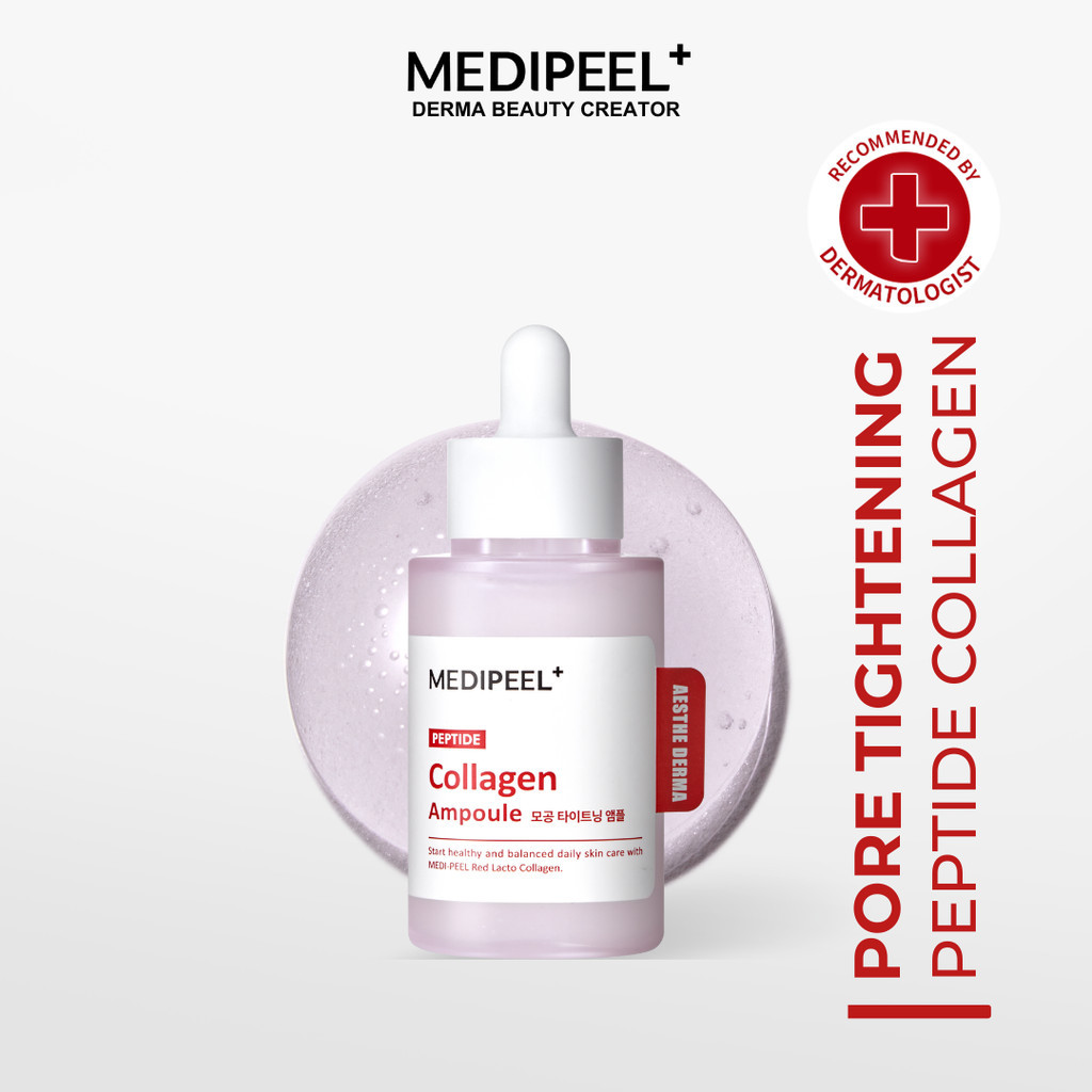 MEDIPEEL Red Lacto Peptide Collagen Pore Shrinking Serum Ampoule 50ml ...